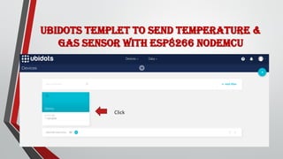 IOT NodeMCU - Ubidots Platform to Turn on LEDs | PDF