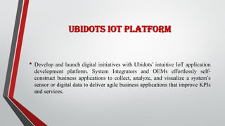 IOT NodeMCU - Ubidots Platform to Turn on LEDs | PDF