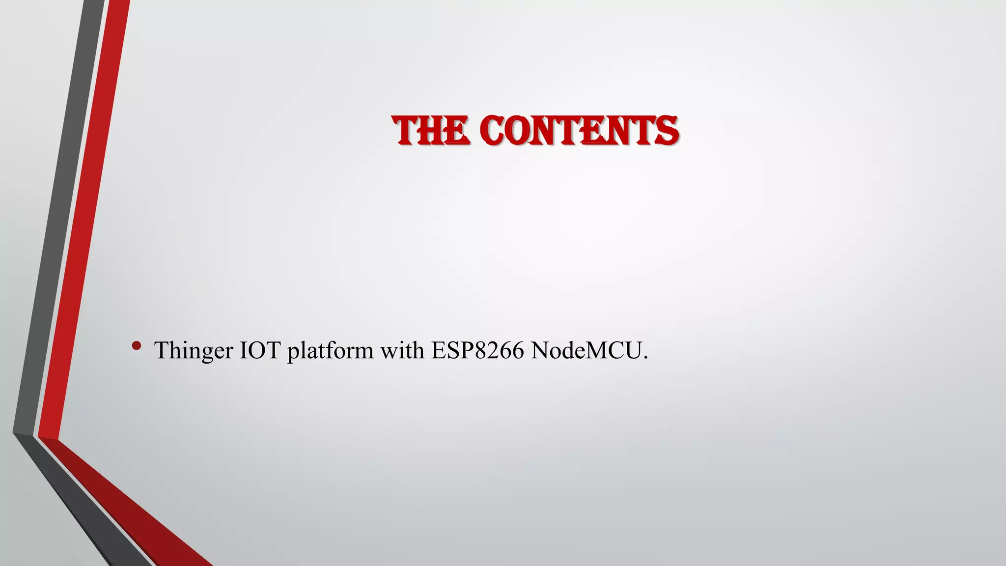 Iot Nodemcu Nodemcu Webserver Ppt