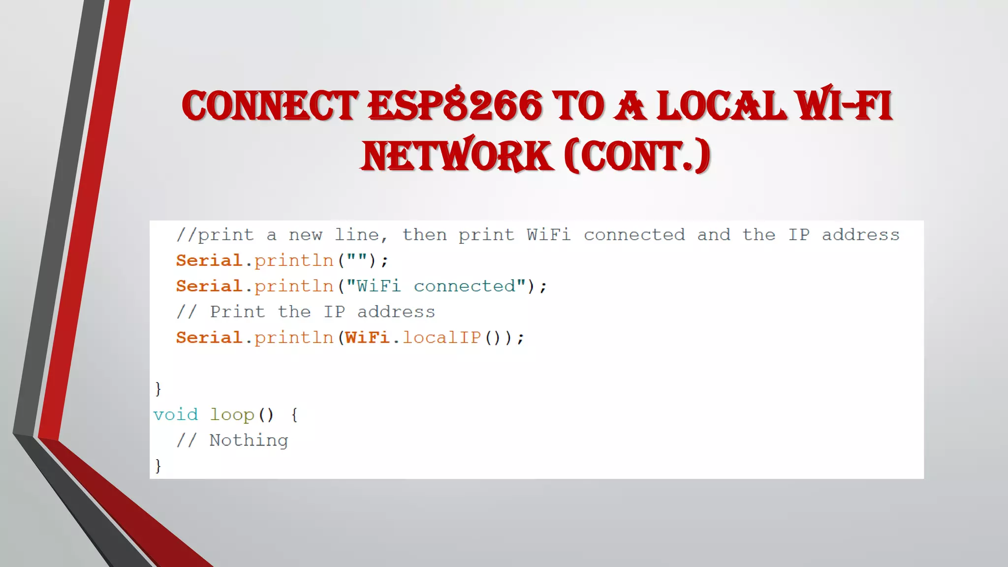 IOT NodeMCU - NodeMCU Connection to Internet | PPT