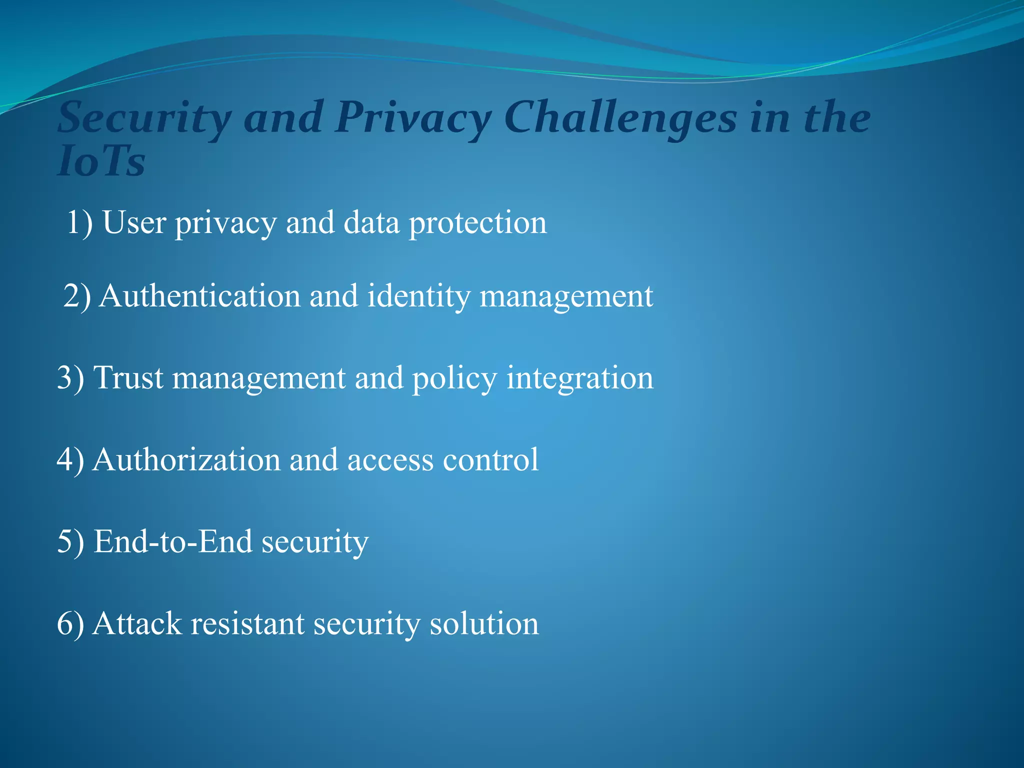 security and privacy-Internet of things | PPTX