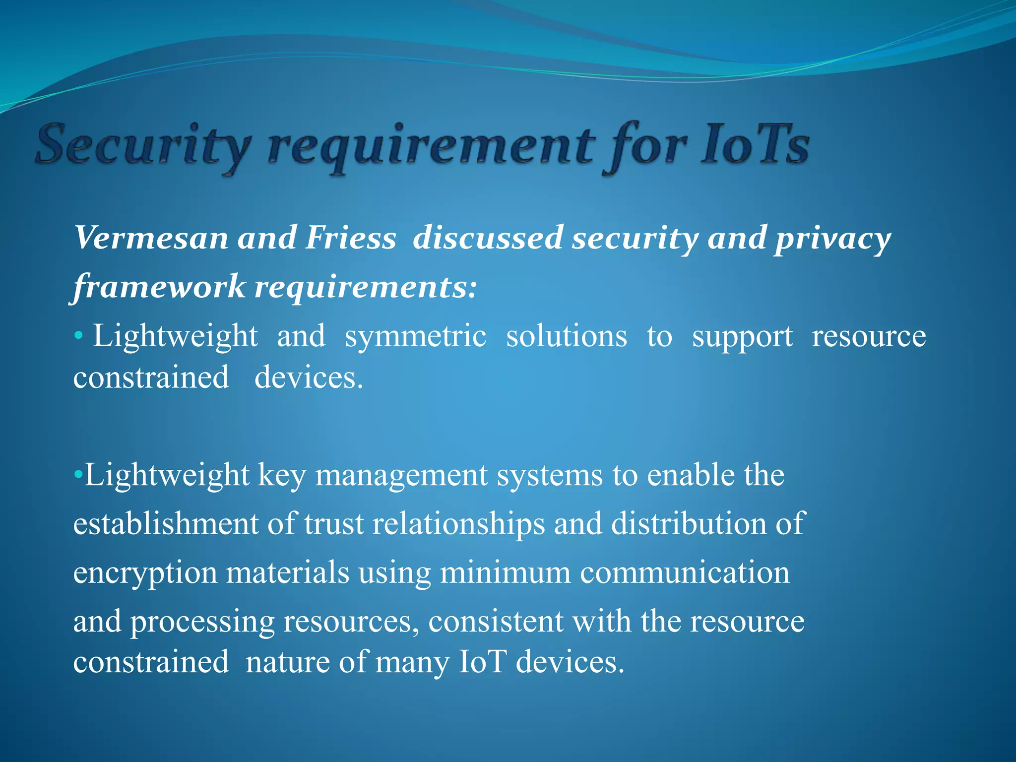 security and privacy-Internet of things | PPTX