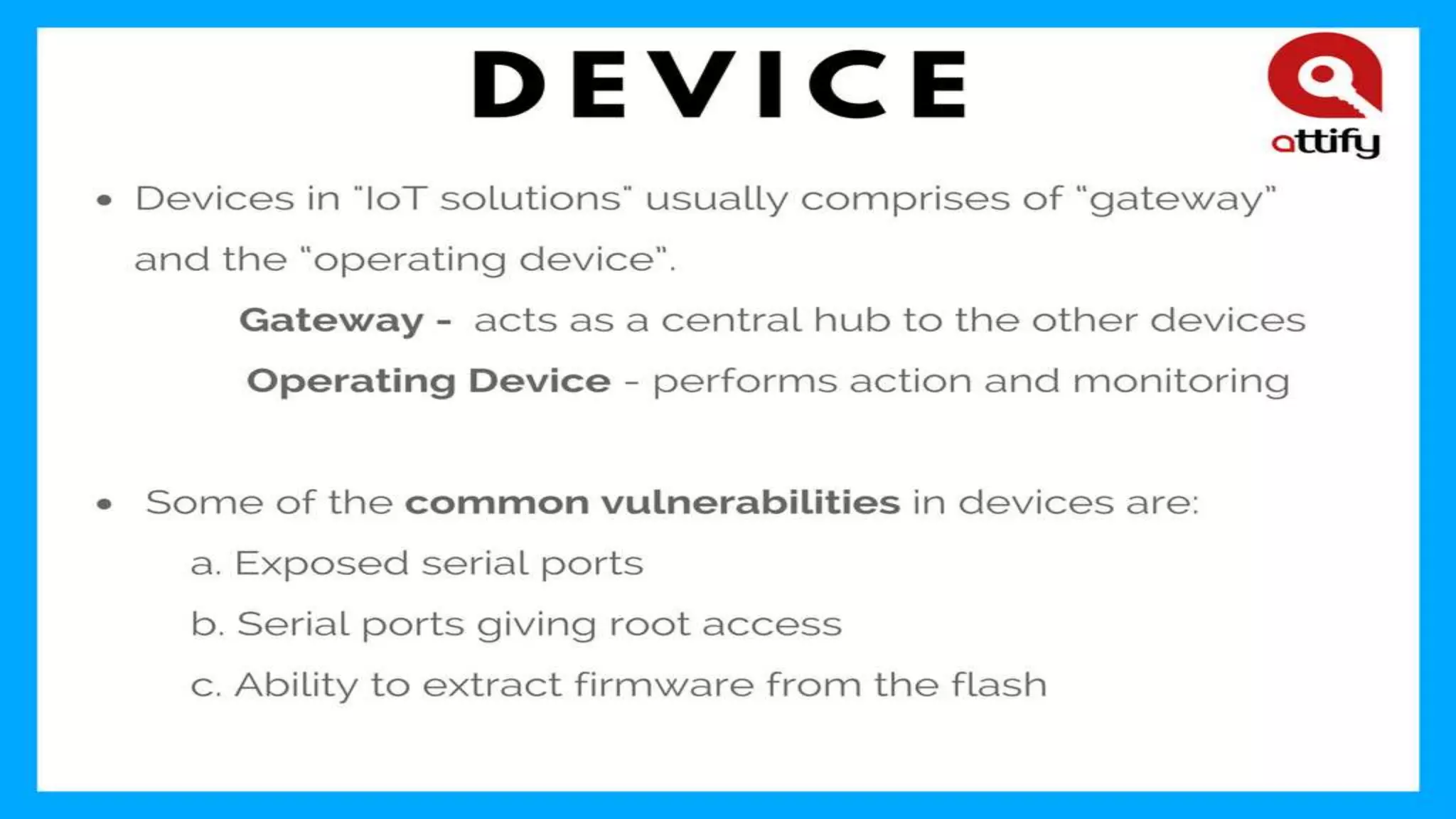 Getting started with IoT Security | PPT