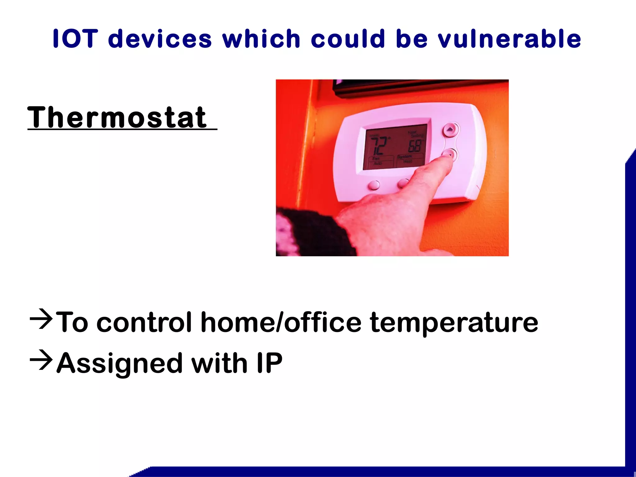 IoT security (Internet of Things) | PPT