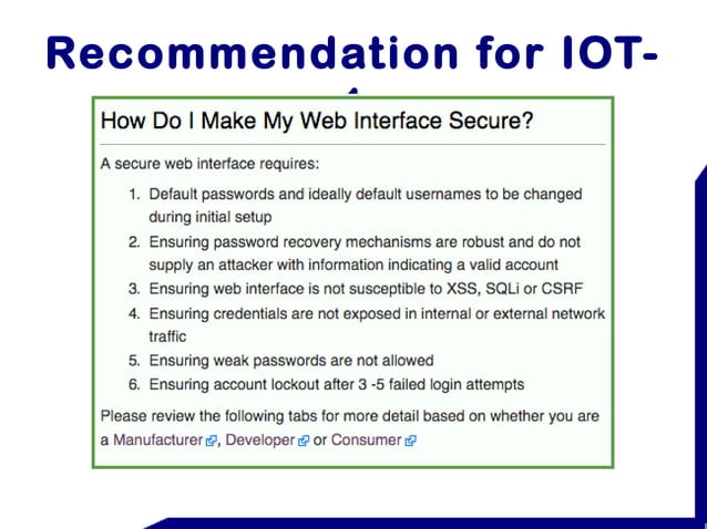 IoT security (Internet of Things) | PPT | Internet | Computing