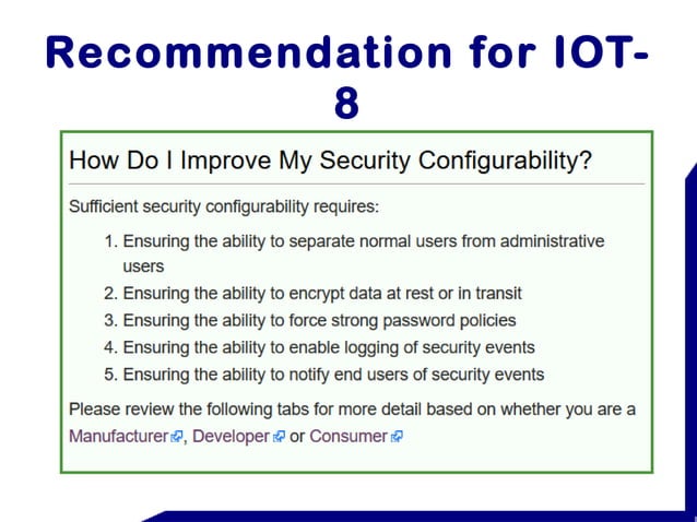 IoT security (Internet of Things) | PPT | Internet | Computing