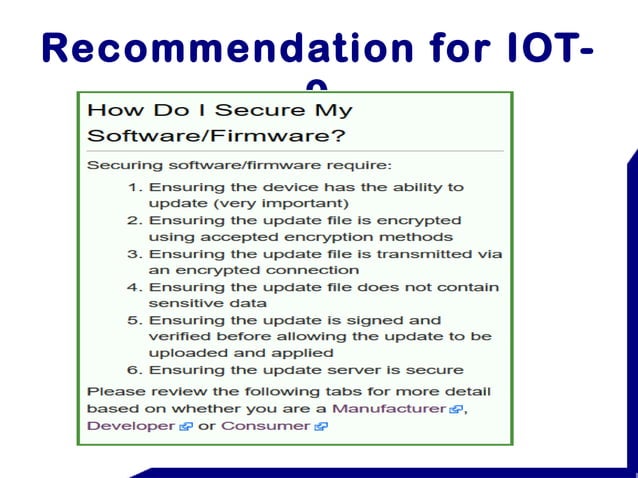 IoT security (Internet of Things) | PPT | Internet | Computing