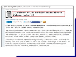 IoT security (Internet of Things) | PPT