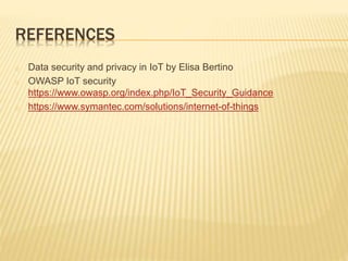 Iot(security) | PPTX