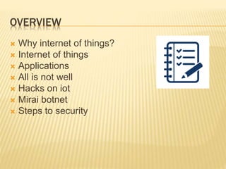 Iot(security) | PPT