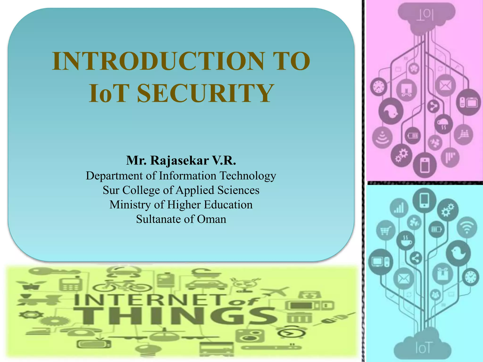 Introduction to IoT Security | PPTX