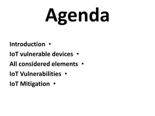 Iot security | PPT