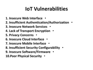 Iot security | PPT