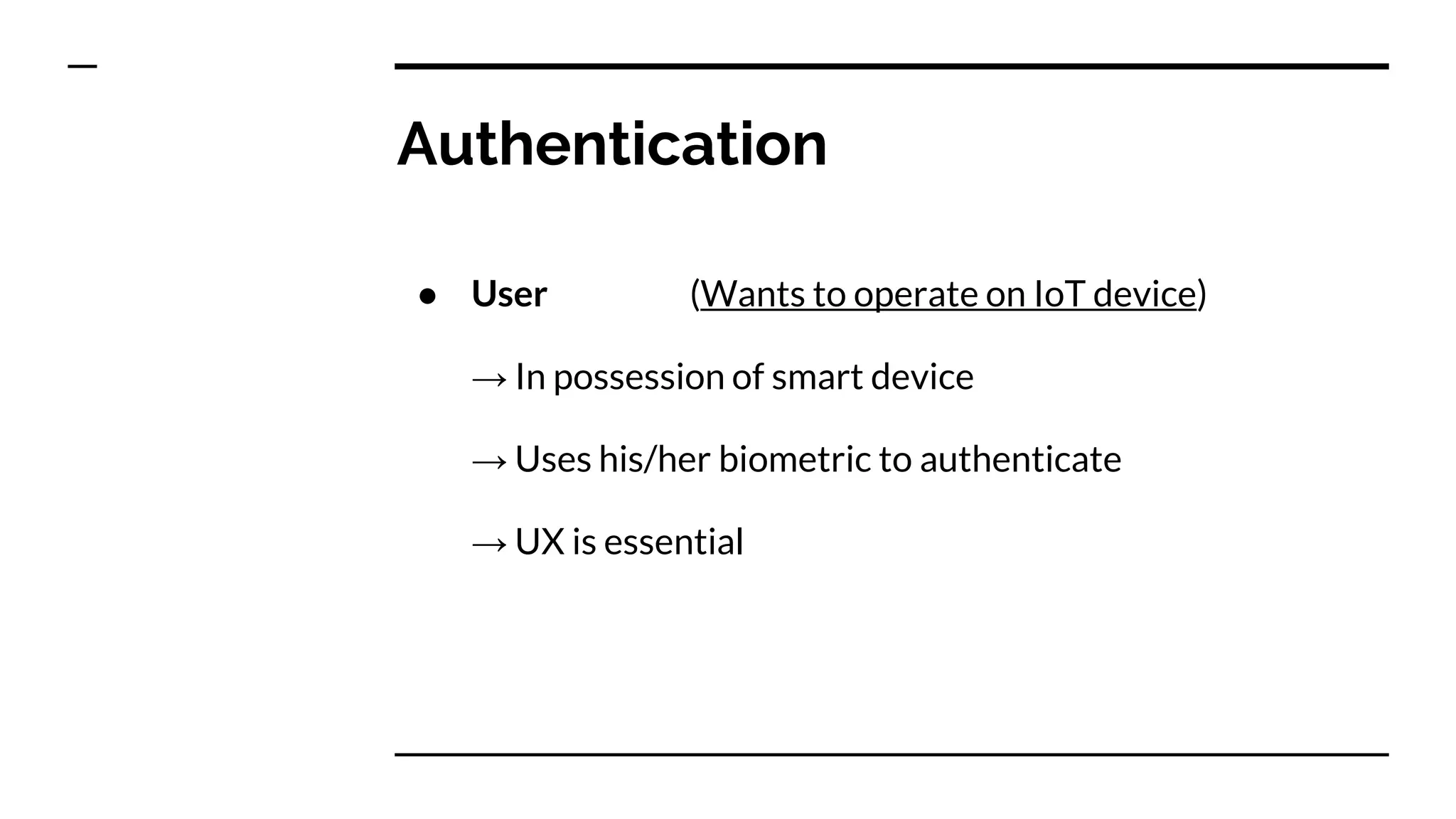 Iot security and Authentication solution | PPTX