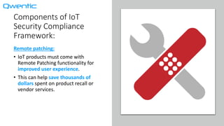 IoT security compliance checklist | PPTX