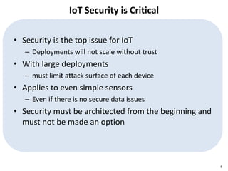 IoT Security and Privacy Considerations | PDF