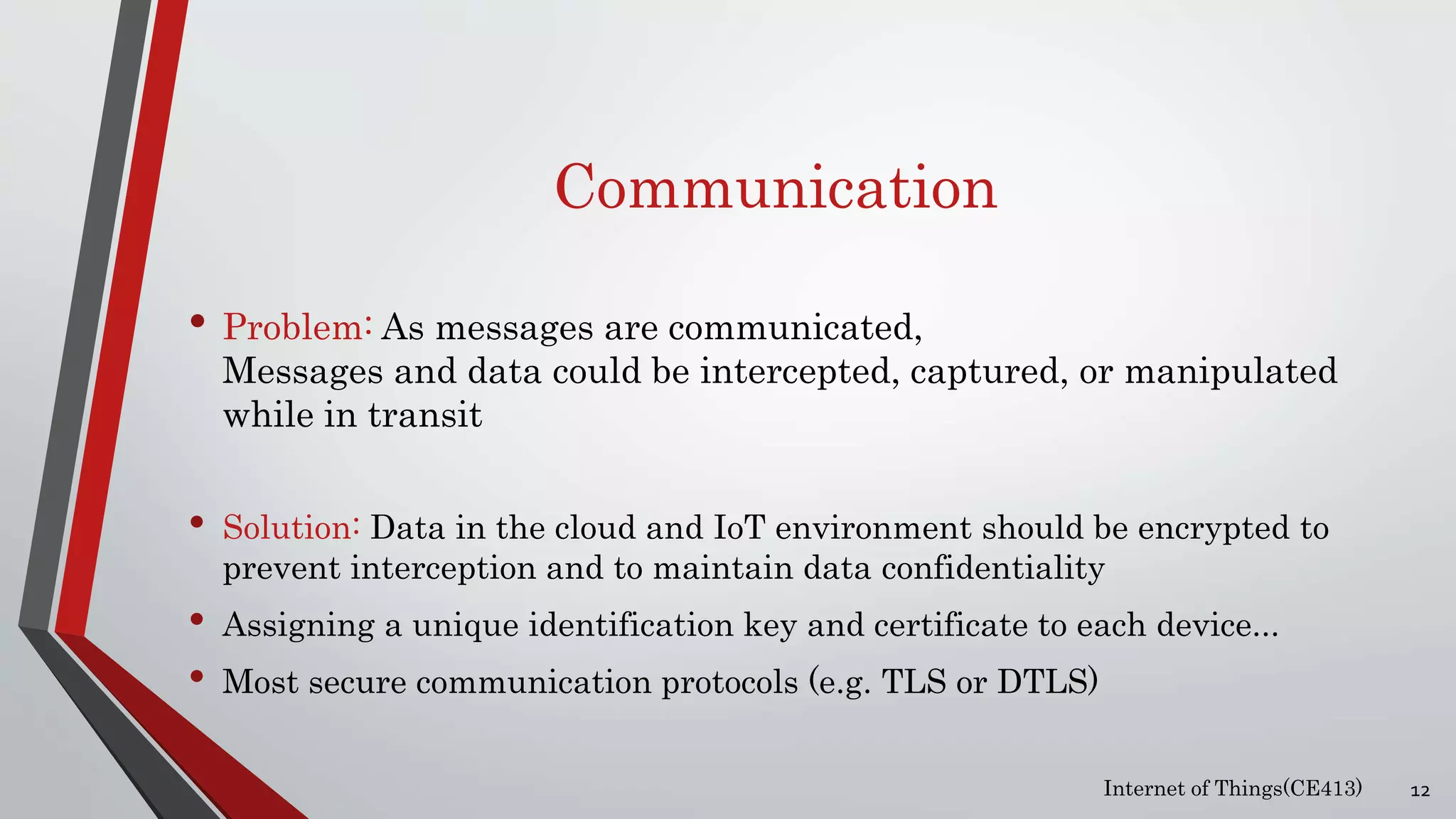 Iot security problems and solutions | PPT