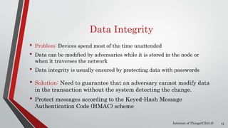 Iot security problems and solutions | PPT