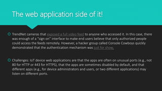 IoT Security Risks and Challenges | PPTX