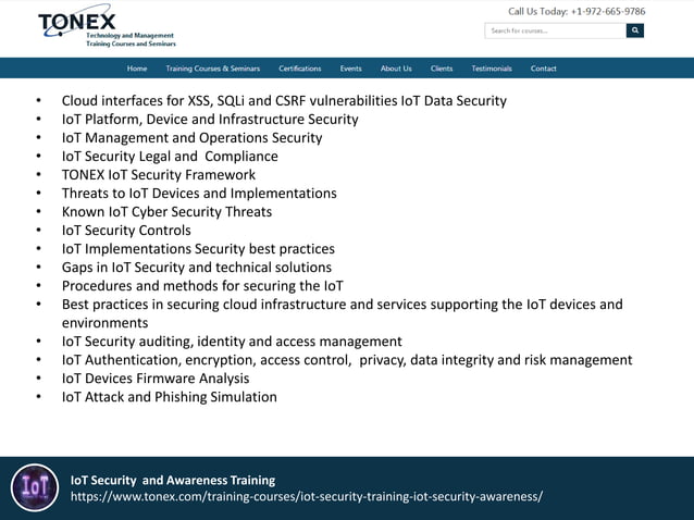 Iot Security Training Iot Security Awareness 2019 Ppt
