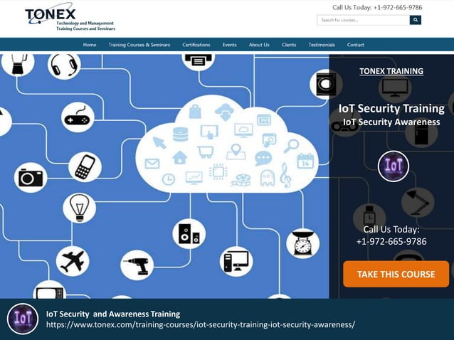 IoT Security Training, IoT Security Awareness 2019 | PPT