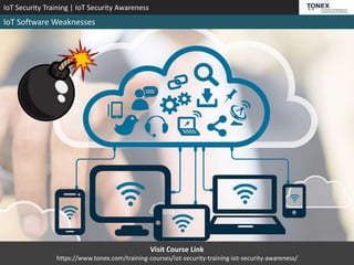 IoT Security Awareness Training : Tonex Training | PPTX