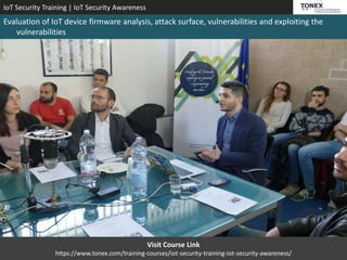 IoT Security Awareness Training : Tonex Training | PPTX
