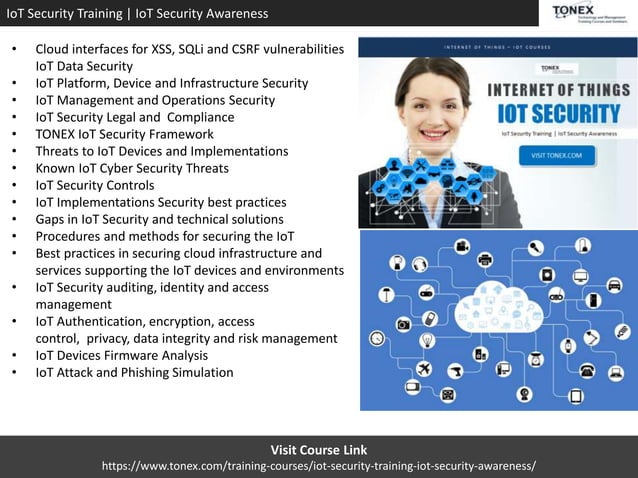 IoT Security Awareness Training : Tonex Training | PPT