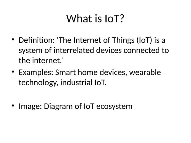IoT_Seminar_Presentation.pptx on iot implementation | PPT IoT_Seminar_Presentation.pptx on iot implementation | PPT