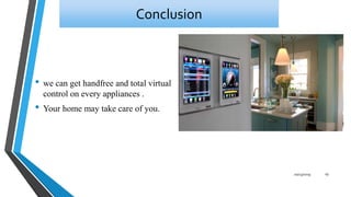 Iot based smart home | PPTX