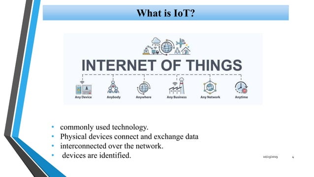 Iot based smart home | PPTX