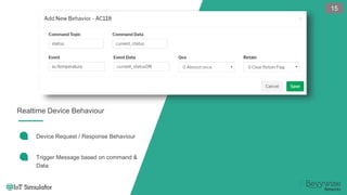 IoT Simulator - Feature Highlights | PPTX