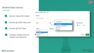 IoT Simulator - Feature Highlights | PPTX