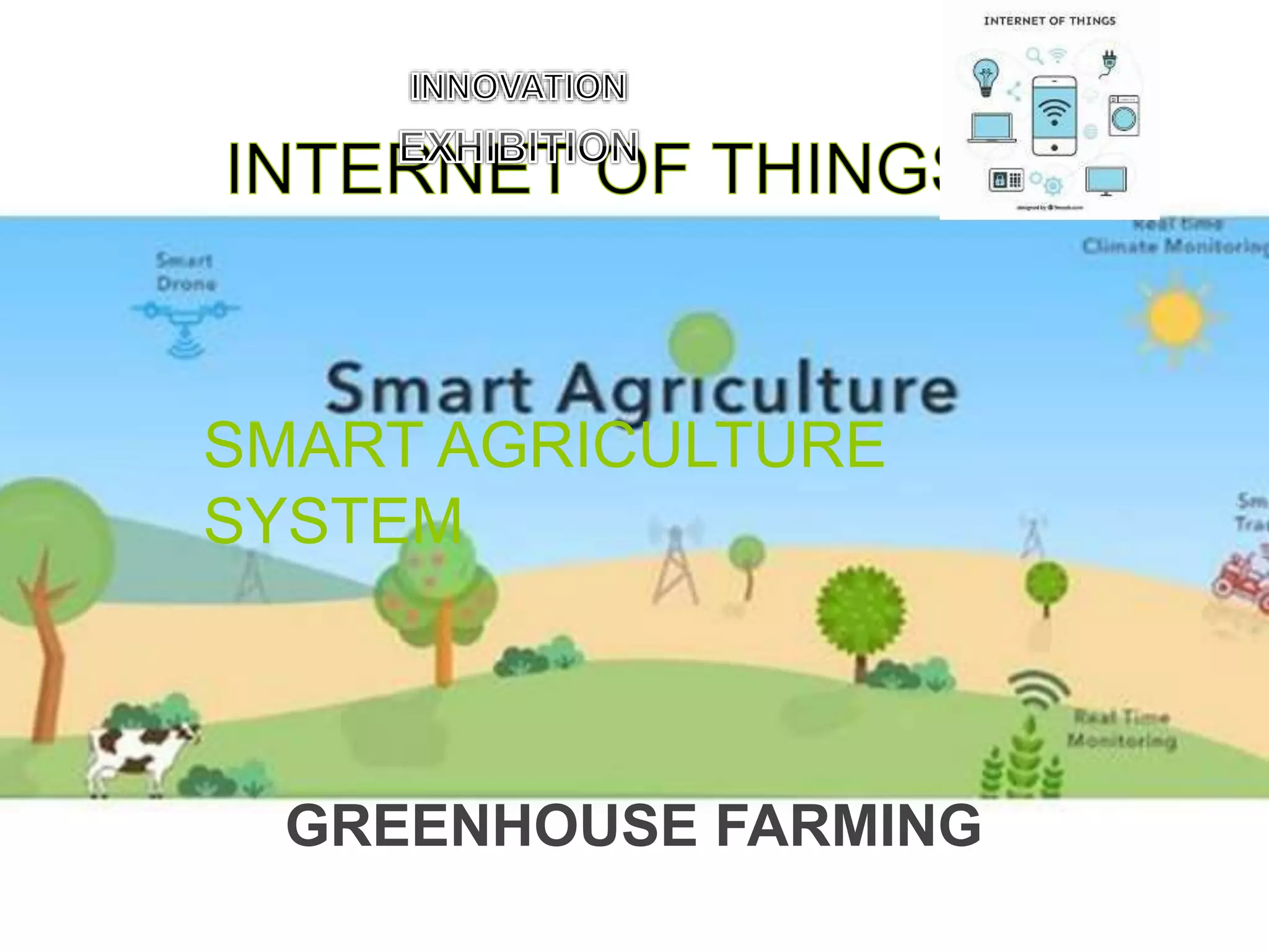 Smart agriculture system | PPTX