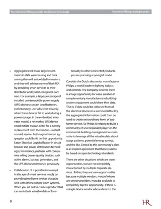 Бизнес-модели промышленного интернета и интернета вещей | PDF