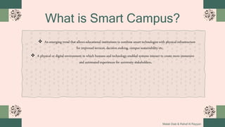 IOT (smart campus) PPT | PPTX