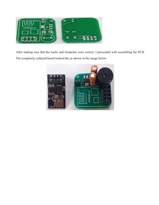 IoT Smart keychain finder project | DOCX