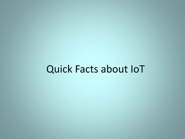 IoT Standardization and Implementation Challenges | PPTX | Internet | Computing