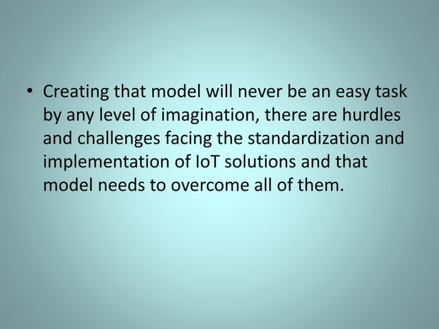 IoT Standardization and Implementation Challenges | PPTX | Internet | Computing