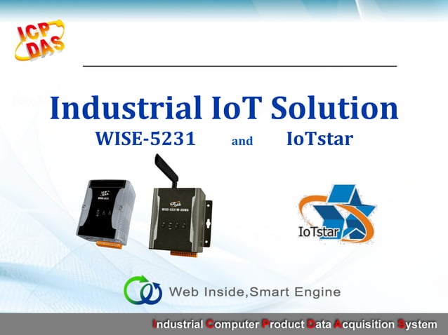 ICPDAS - IIoT solution | PPT