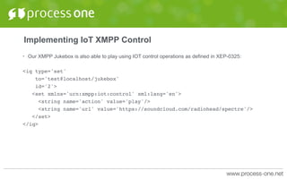 IoT Studio #1: Protocols introduction and connected jukebox | PPT