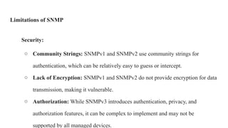 IoT System Management ppt SNMP simple network | PPTX