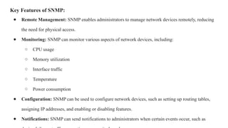 IoT System Management ppt SNMP simple network | PPTX