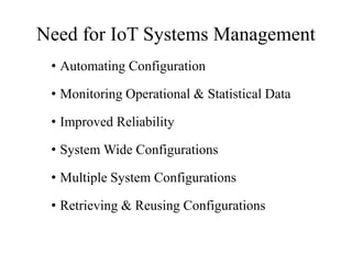 Io t system management with | PPTX | Internet | Computing