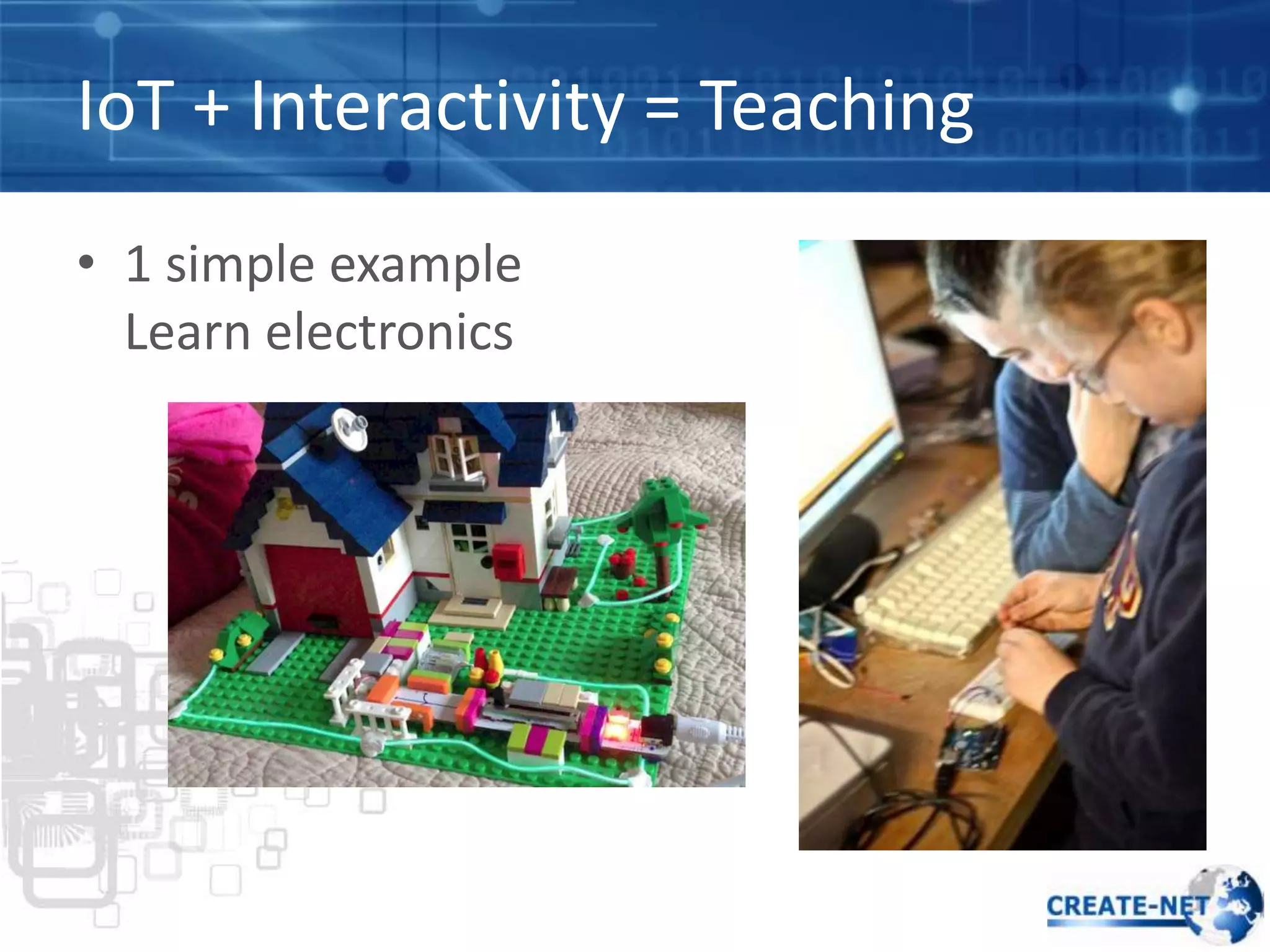 Utilising IoT & Open Source Technologies for Interactive Teaching