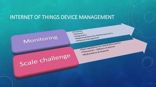 Internet of Things Technology Points for discussion | PPT