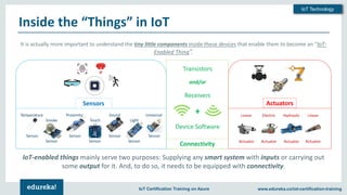 IoT Technology Tutorial | IoT Technology Stack | IoT Project Hands-On | Edureka | PDF | Internet ...