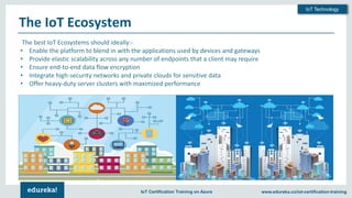 IoT Technology Tutorial | IoT Technology Stack | IoT Project Hands-On | Edureka | PDF | Internet ...