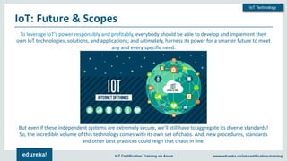 IoT Technology Tutorial | IoT Technology Stack | IoT Project Hands-On | Edureka | PDF | Internet ...
