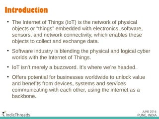 IoT testing and quality assurance indicthreads | PPT